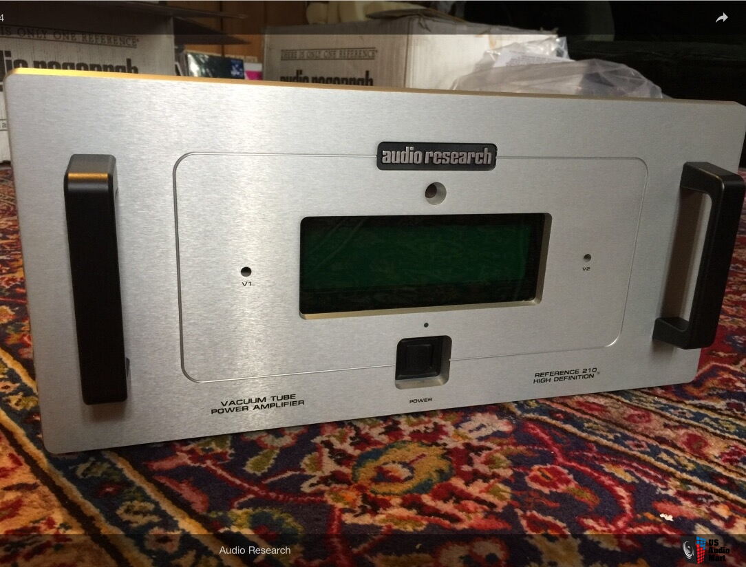 Audio Research Reference 210 pair, silver, excellent Photo #2580516 ...