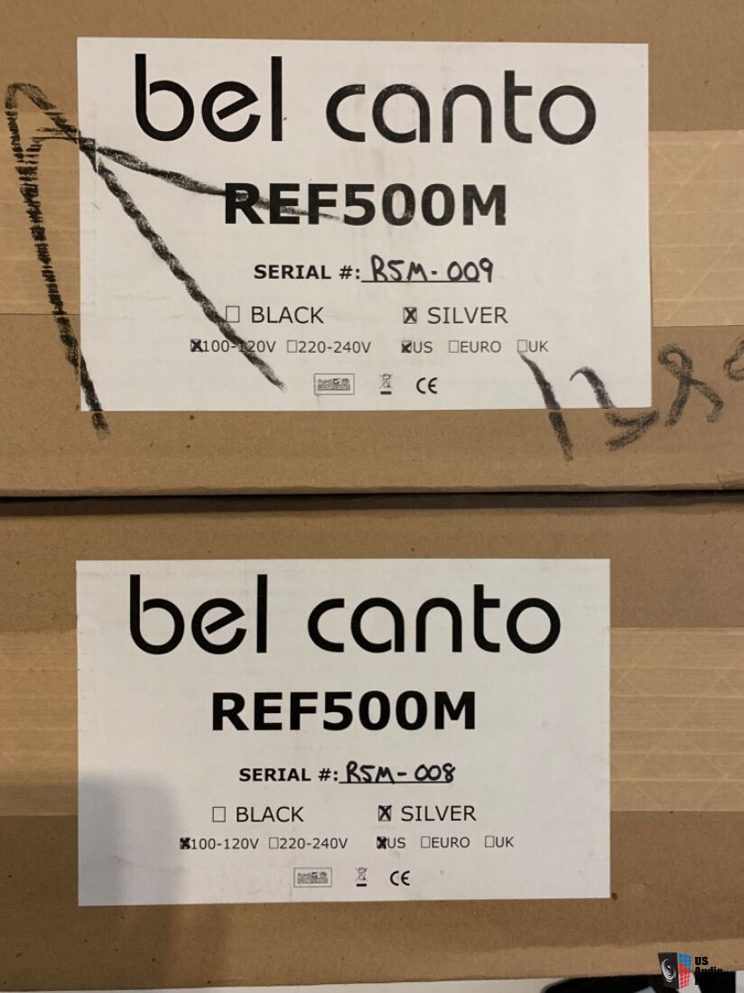 Bel Canto REF500M Monoblock amps Photo #2581568 - Canuck Audio Mart
