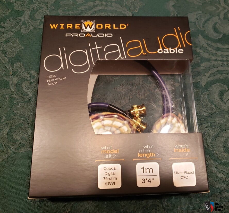 nla* FS: Wireworld and Monoprice Monolith Cables (4 total) USB 2.0, BNC ...