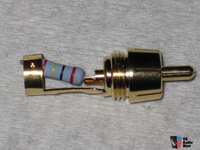 REDUCED - Custom Resistive Loading Plugs and adapters for MC phono ...