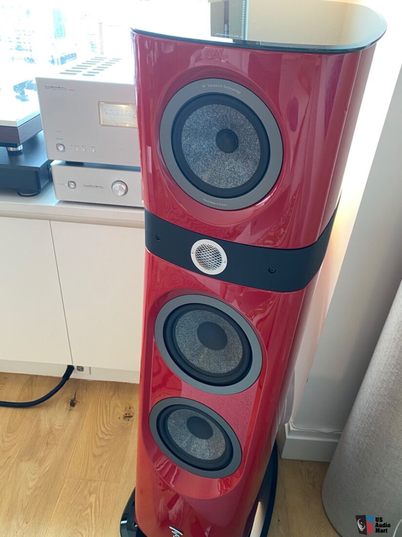 Focal Sopra 3 Bright Red Photo #2593541 - US Audio Mart