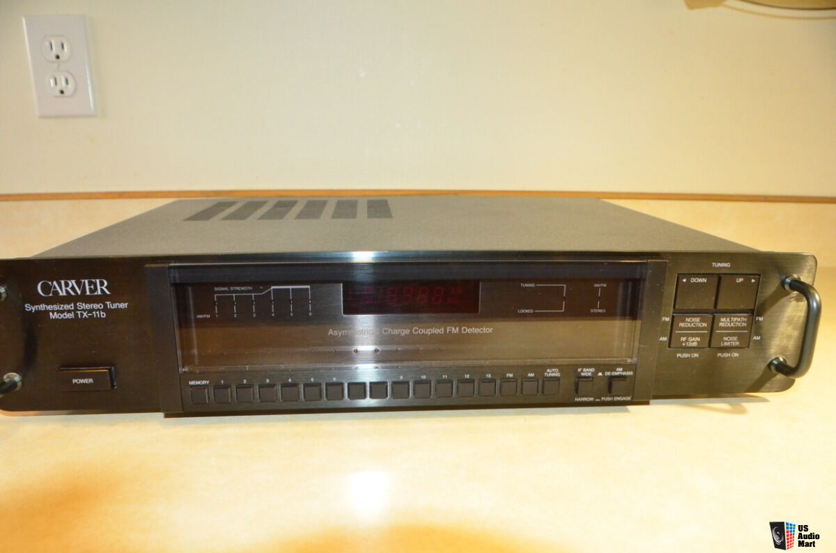 Vintage Carver TX11b AM/FM Tuner Photo #2598766 - US Audio Mart