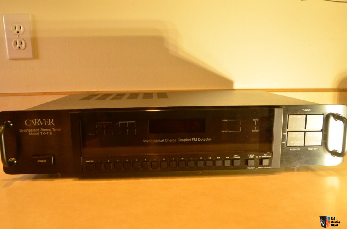 Vintage Carver TX11b AM/FM Tuner Photo #2598765 - US Audio Mart