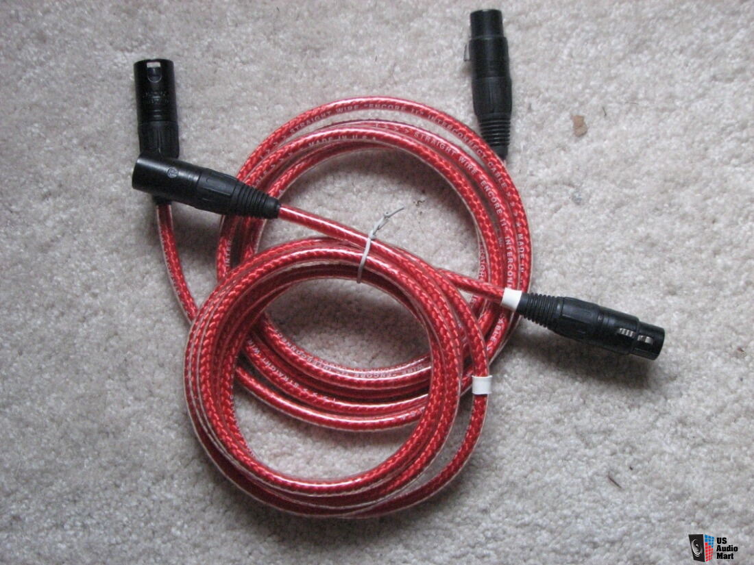 Straight Wire Encore ll XLR audio interconnect cable 2 meter(6.6 ft ...