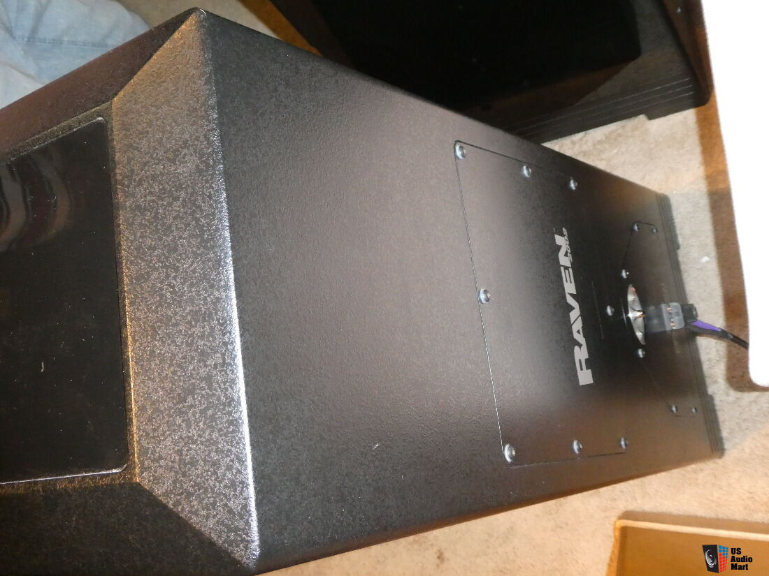 Talon Raven 2002 Speakers - Black Piano Finish - 6/10 condition. Please ...
