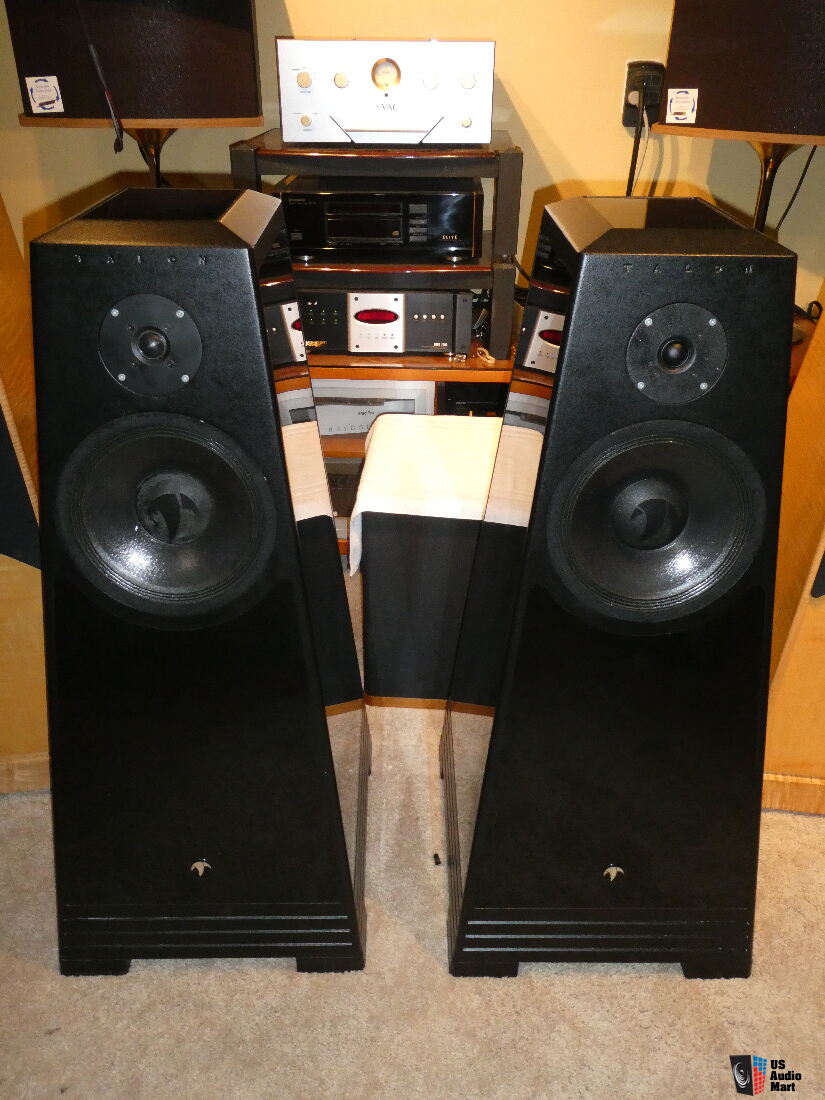 Talon Raven 2002 Speakers - Black Piano Finish - 6/10 condition. Please ...