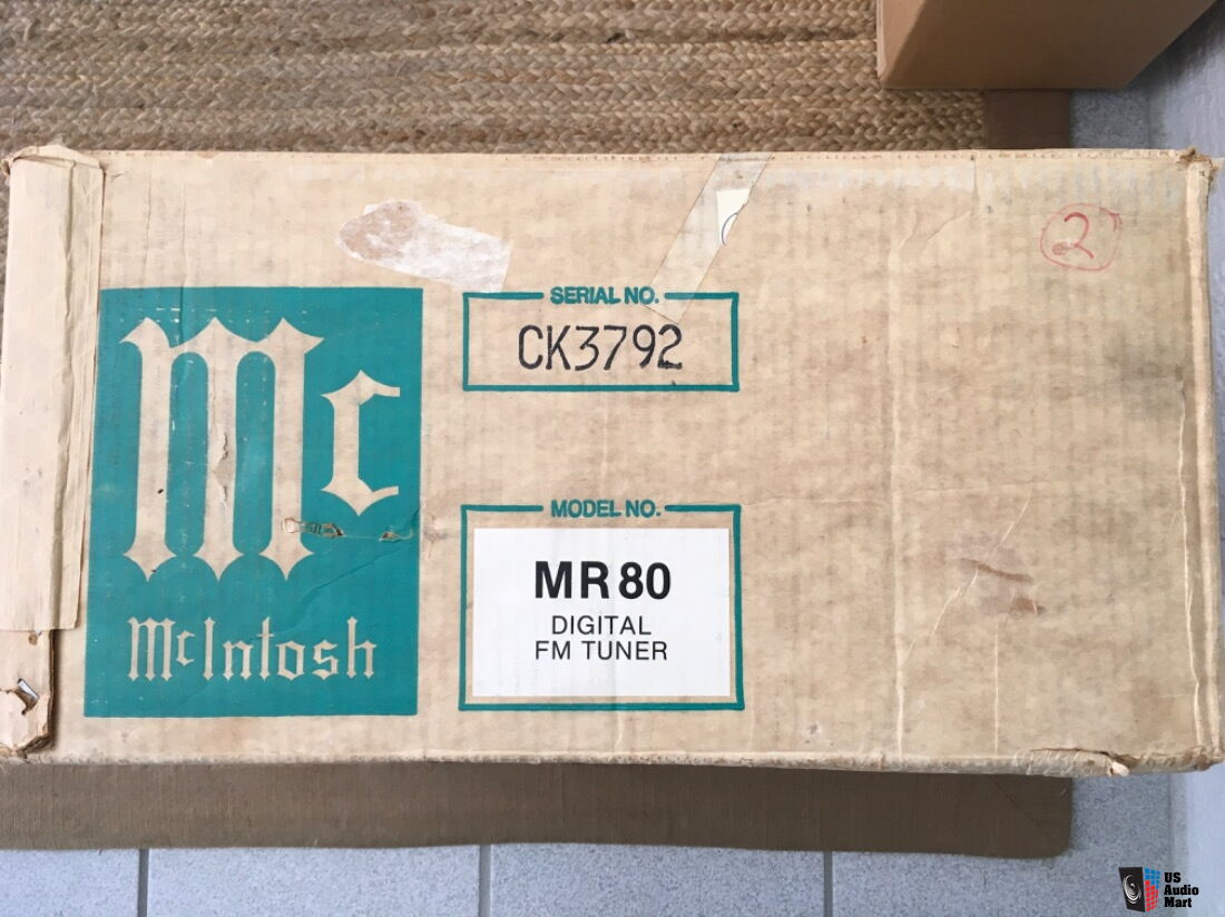McIntosh MR-80 serviced by mike ZUCCARO a mcintosh service center For ...