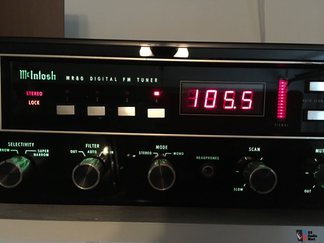 McIntosh MR-80 serviced by mike ZUCCARO a mcintosh service center Photo ...