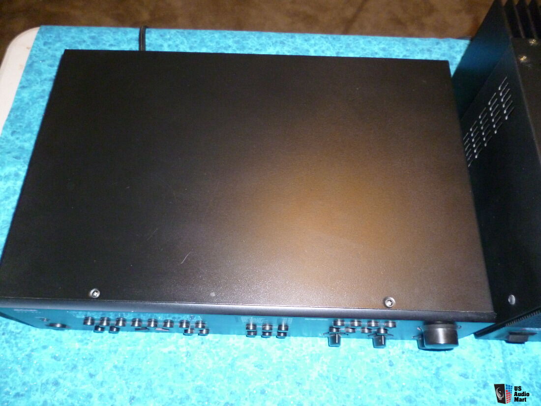 Adcom GFA 555ii and GTP 600 Preamp/tuner Original Remote and Original ...