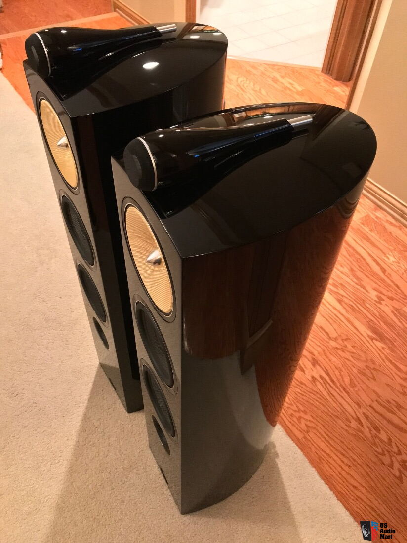 B&W 804 D2 Diamond Floorstanding Speakers NOS MINT! Piano Black Bowers ...
