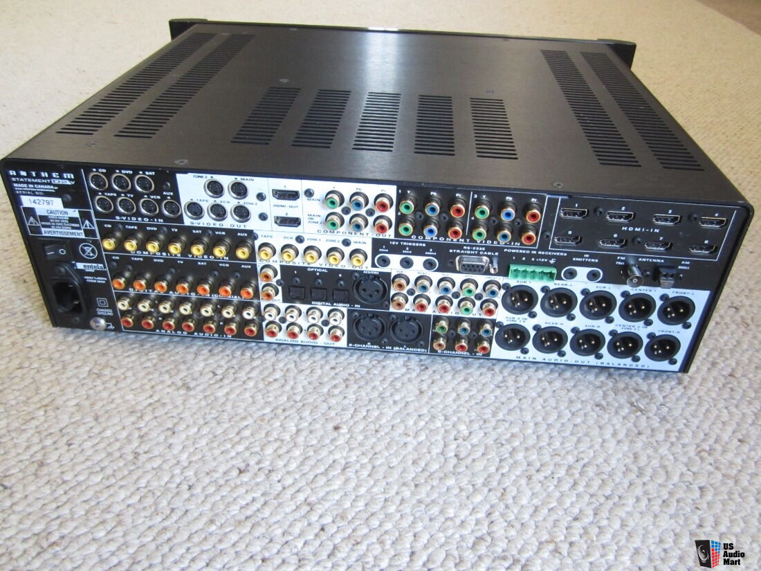 Anthem Statement D2v Pre/Processor Photo #2614939 - US Audio Mart