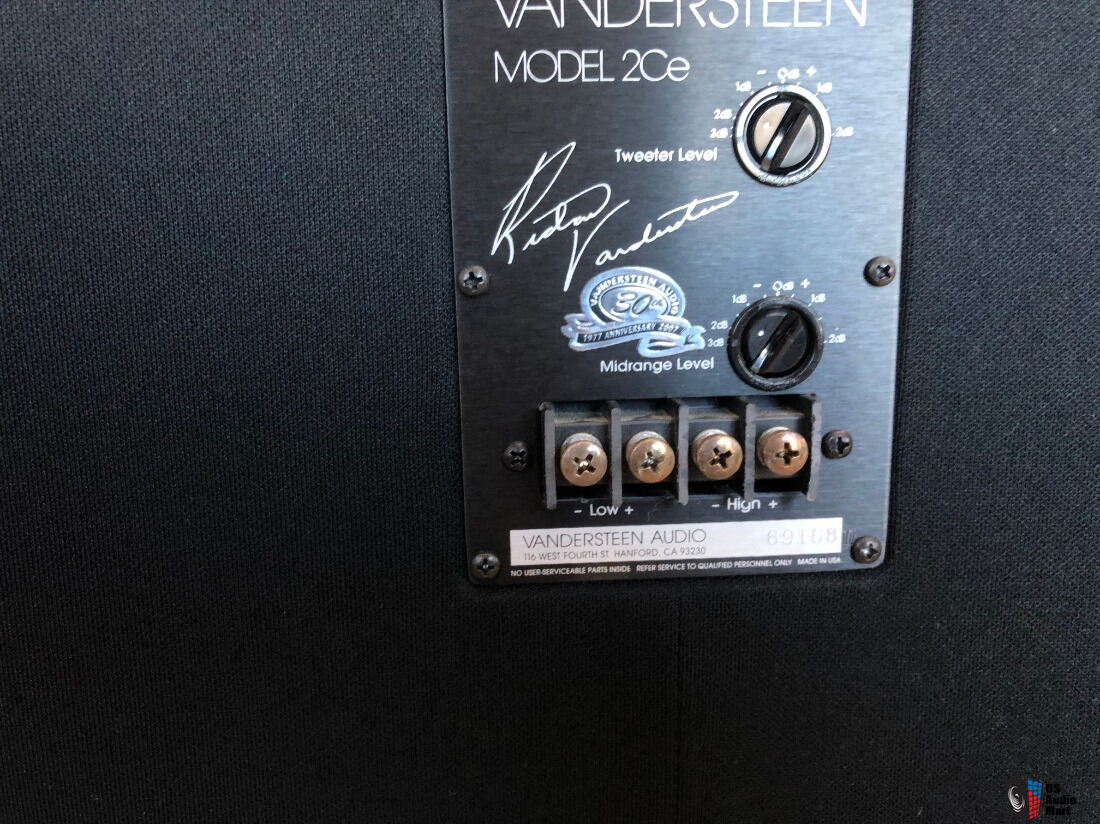 Vandersteen 2Ce Signature II (30th Anniversary Edition) Photo #2615880 ...