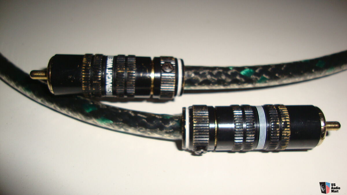 Straight Wire Info Link Pure Silver Digital Cable. 1 Meter. Locking RCA ...