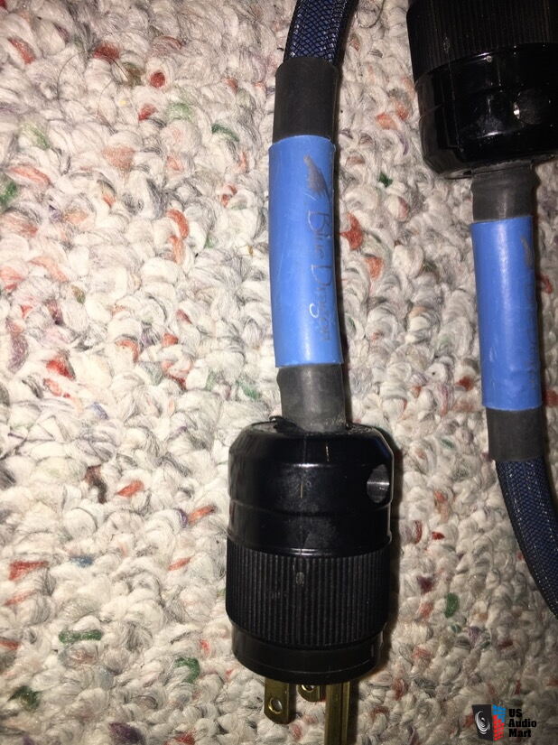 Moon Audio Blue Dragon Power Cord REDUCED! Photo #2617862 - US Audio Mart