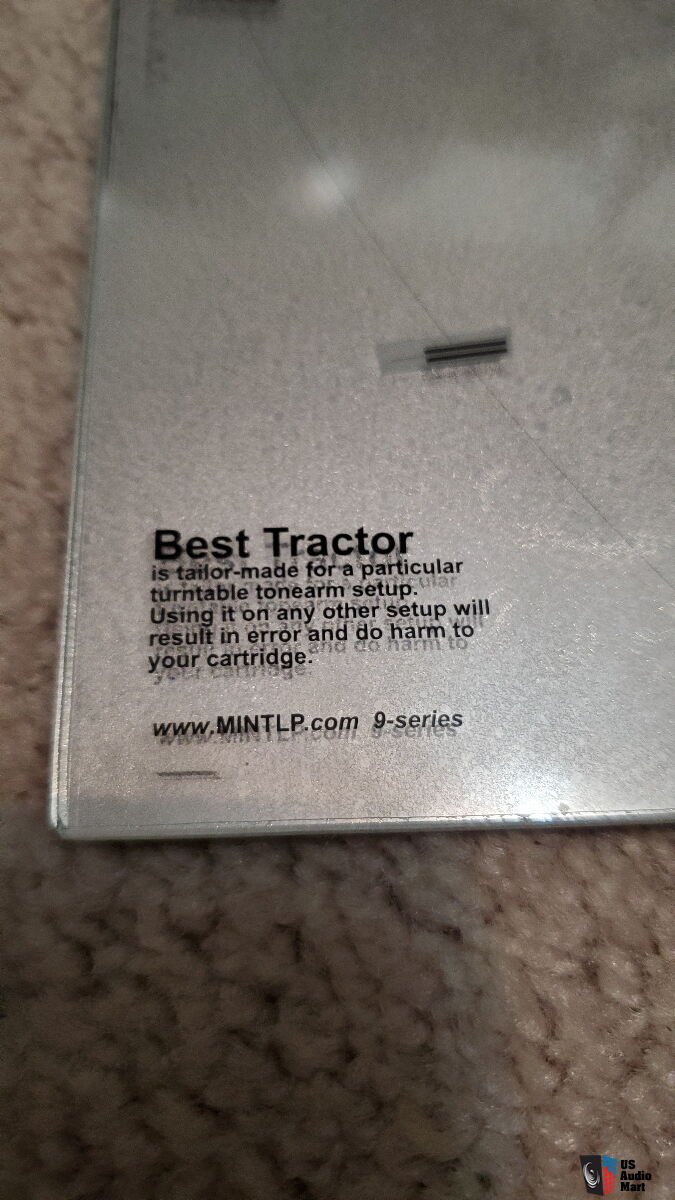MINT LP Best Protractor - for VPI Scout Turntable (JMW-9 Tonearm) Photo ...