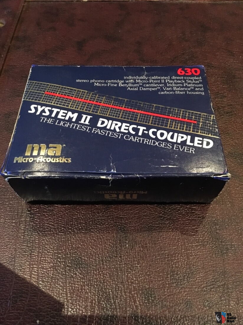 Micro Acoustics 630 MP Cartridge Nos But Tested Box Papers Photo ...