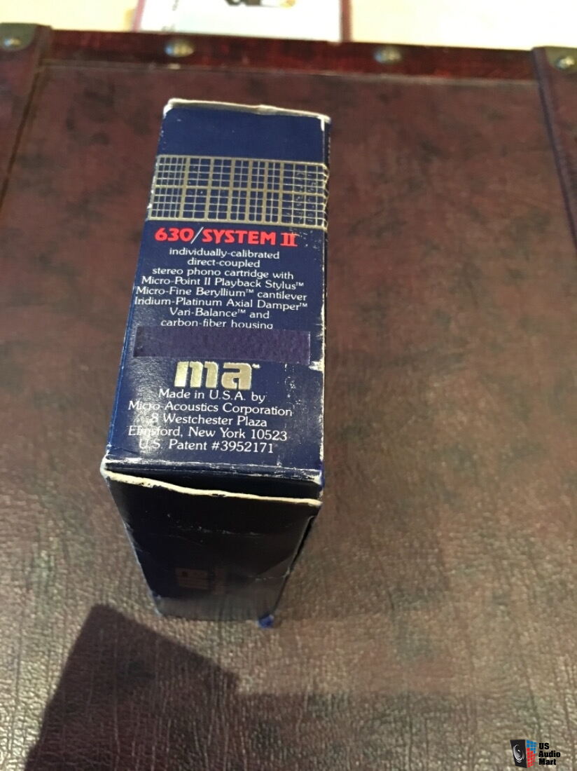 Micro Acoustics 630 MP Cartridge Nos But Tested Box Papers Photo ...