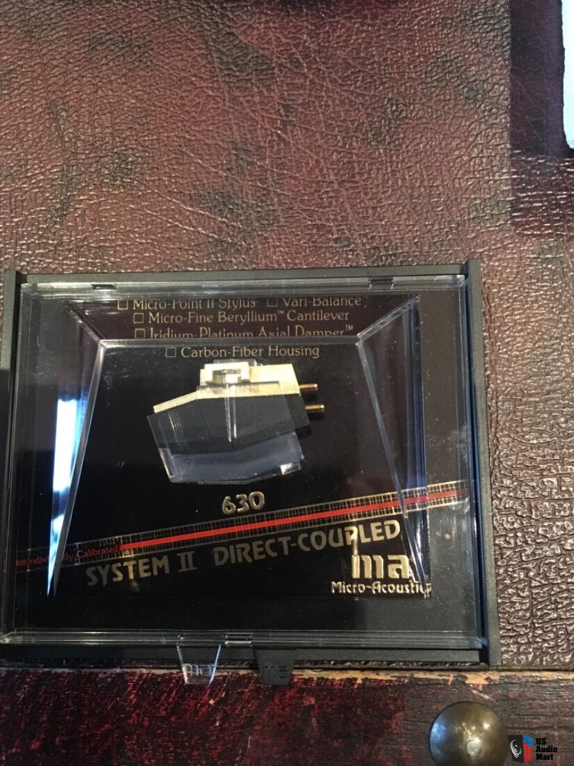 Micro Acoustics 630 MP Cartridge Nos But Tested Box Papers Photo ...
