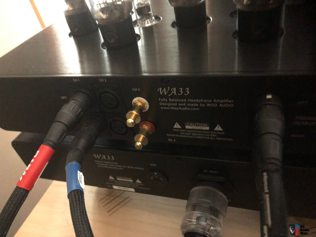 Woo Audio WA33 Standard Headphone Amp and Preamp with upgraded tubes ...