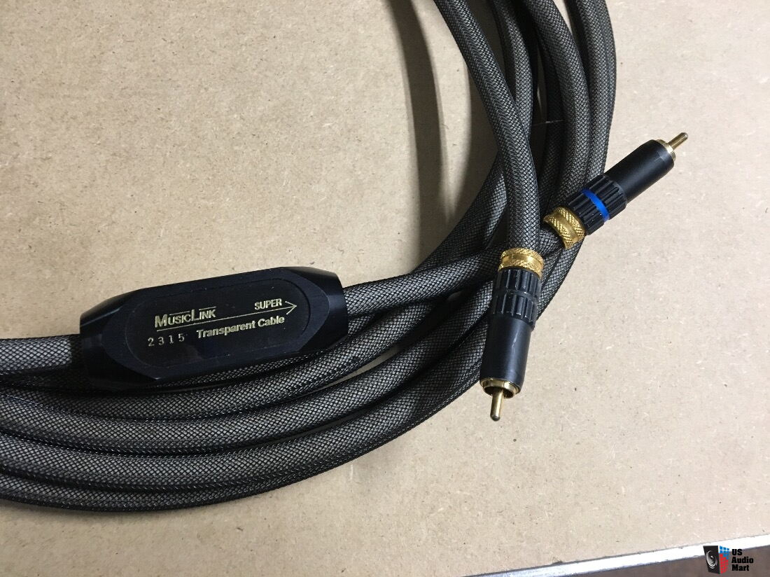 Transparent Cable Musiclink Super Interconnect 6 Meter / 20 feet ...