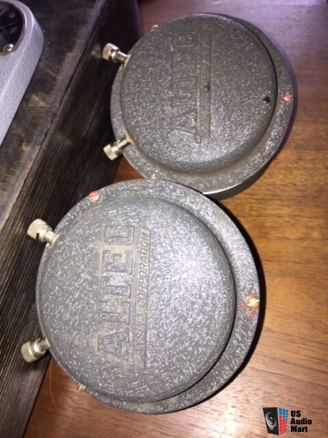 Altec 802B Vintage Compression Driver- perfectly matched pair 11ohms/ea ...