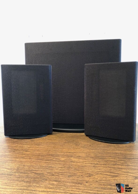 Magnepan MINI MAGGIE RIBBON Speaker System 40Hz-40KHz, BEIGE/OAK Photo ...