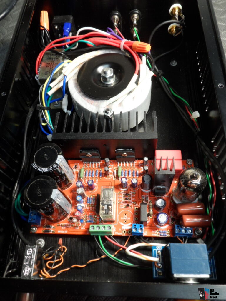 60 watt custom built amp with tube buffer Photo #2632457 - US Audio Mart