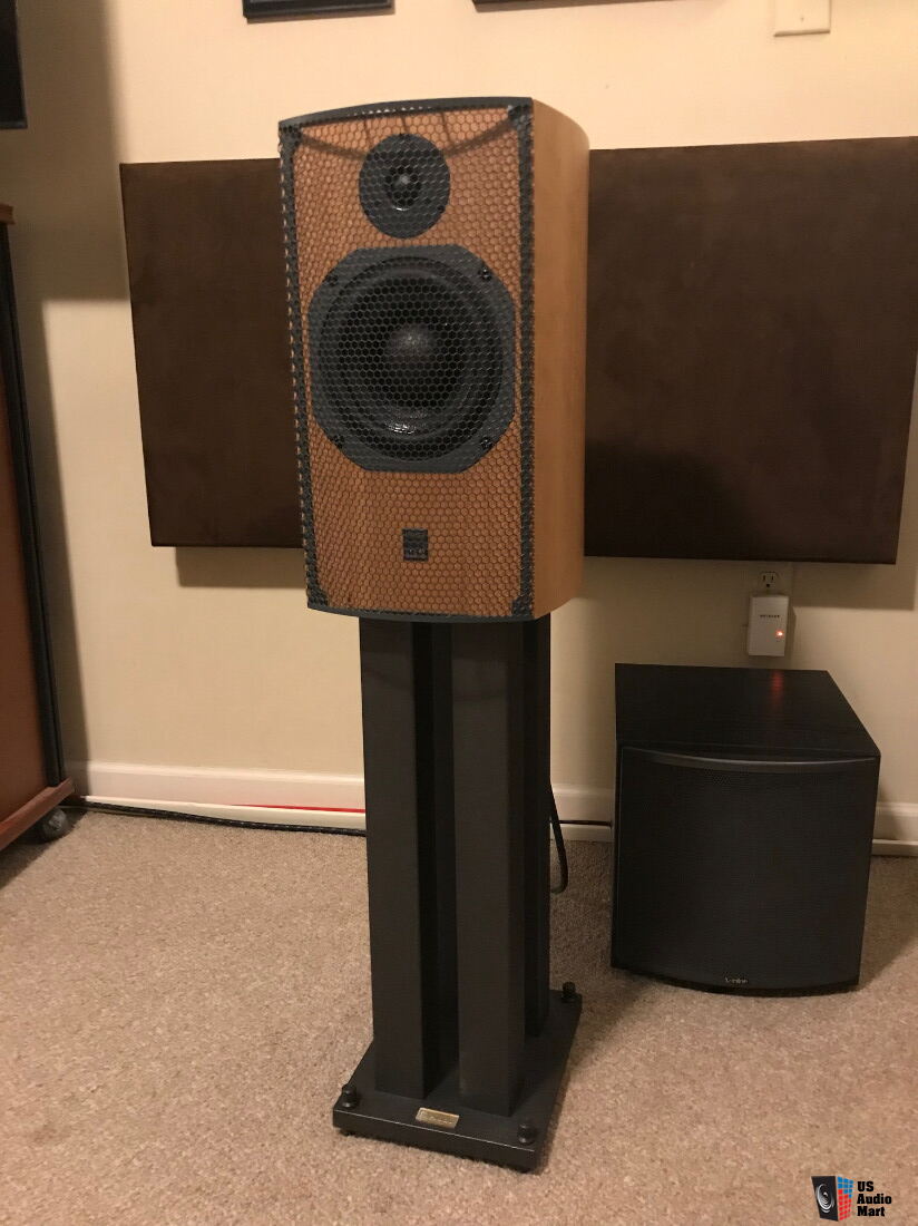 ATC SCM 19 V2 in Cherry + Premium Stands Photo #2633430 - US Audio Mart