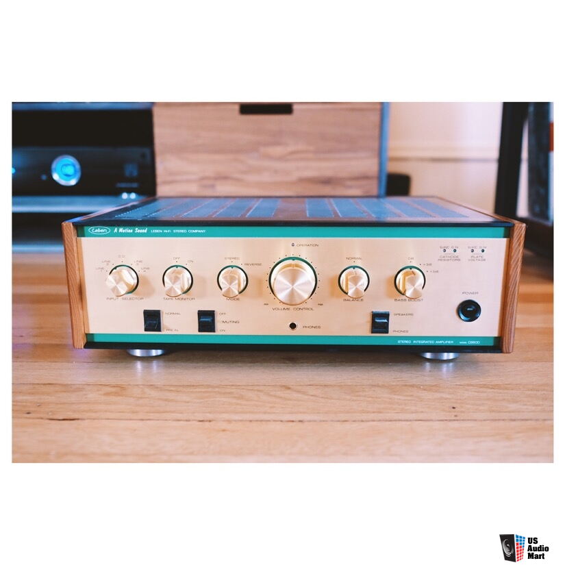 Leben CS-600 Integrated Amplifier Extra Tubes Original Boxes Photo ...