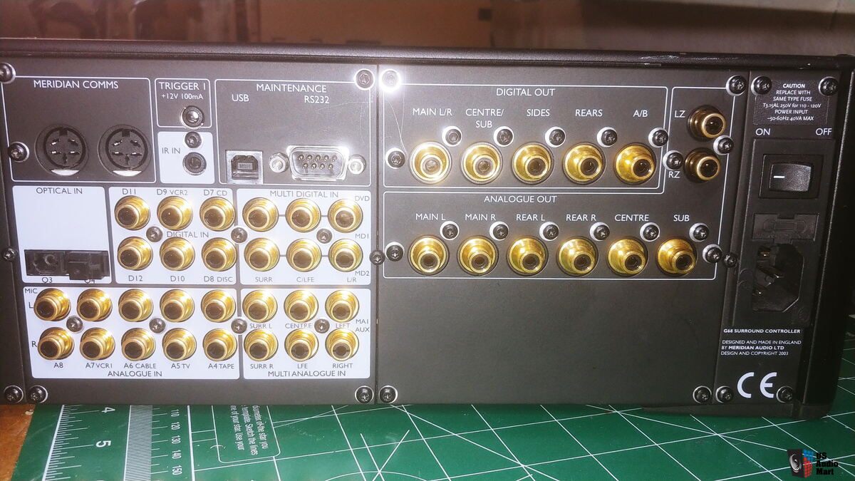 Meridian G68J Preamp/Processor with Remote Photo #2619885 - UK Audio Mart