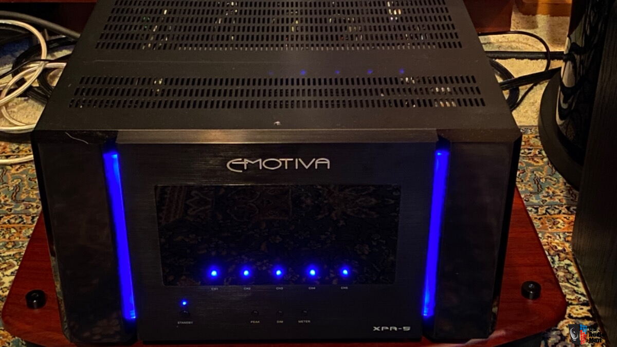 Emotiva XPR-5 REFERENCE Amp 400W X 5 CHANNEL Photo #2640489 - US Audio Mart