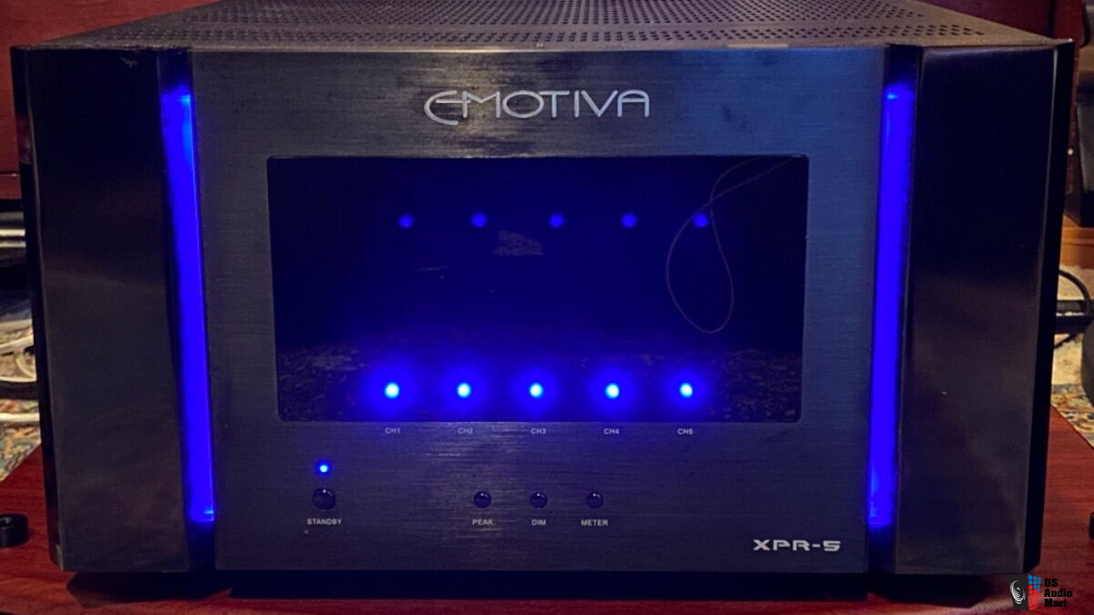 Emotiva XPR-5 REFERENCE Amp 400W X 5 CHANNEL Photo #2640493 - US Audio Mart