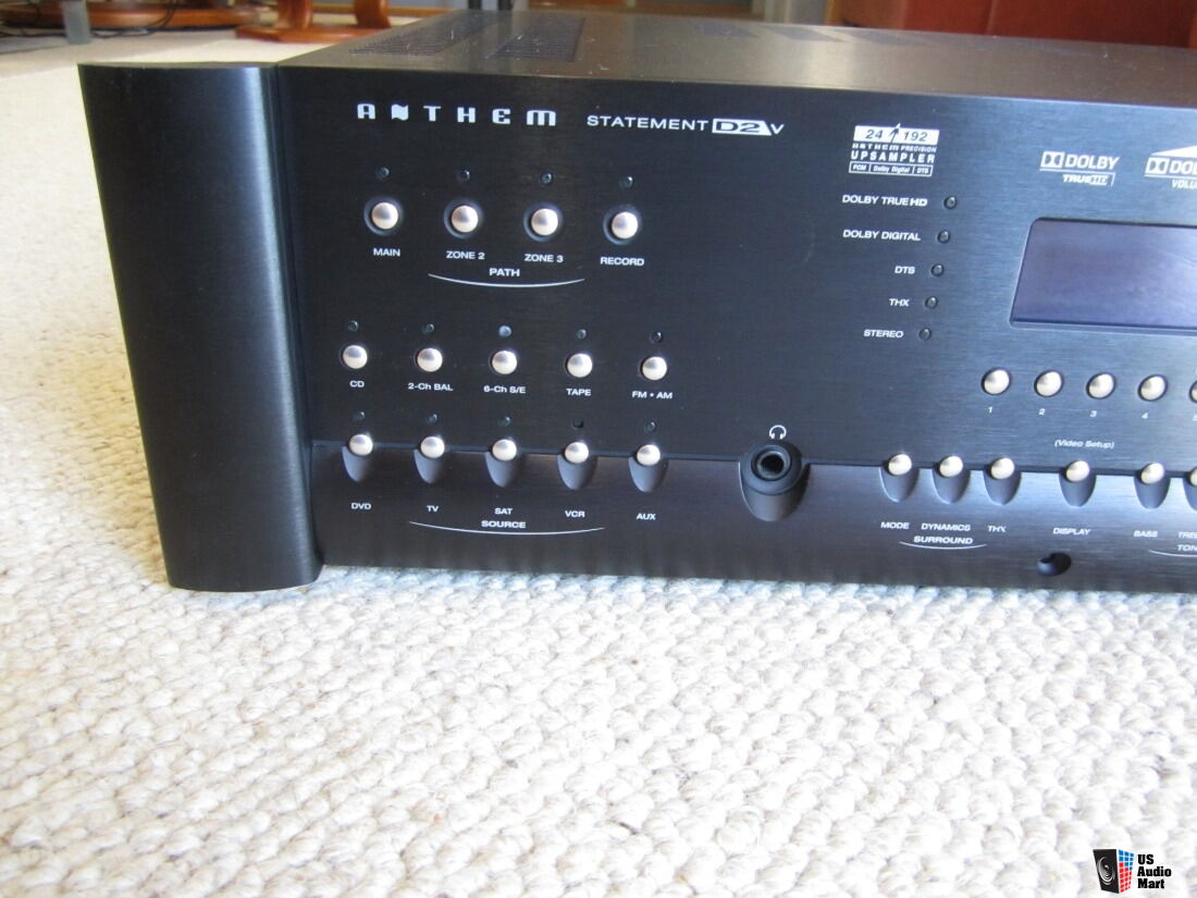 Anthem Statement D2v 3D Pre-amp/Processor Photo #2644773 - US Audio Mart
