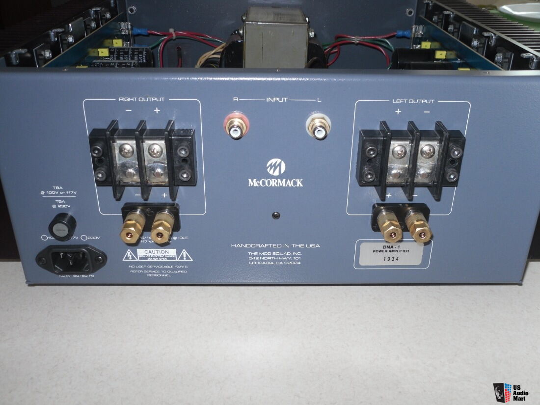 McCormack DNA-1 deluxe power amp Photo #2645499 - US Audio Mart