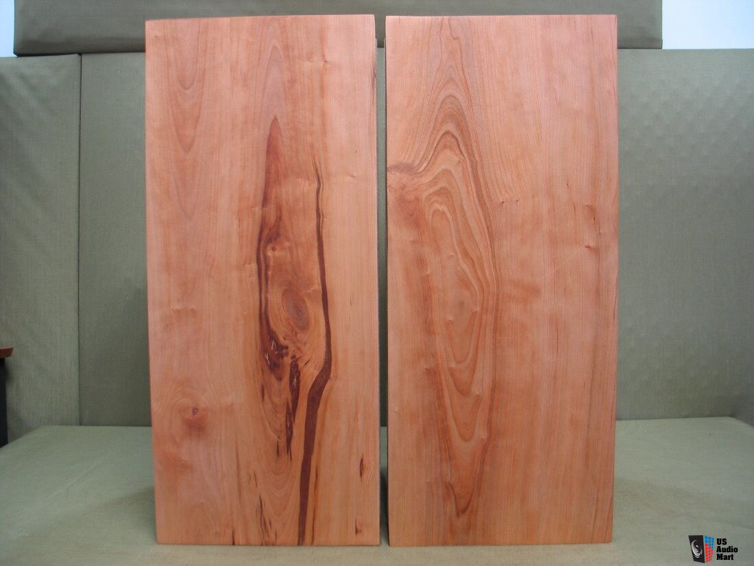 Large Advent Speakers ( Hand Crafted Solid Cherry Wood Cabinets ) Pro ...