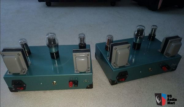 Alan Eaton DHT 45 type tube amps (monoblocks) Photo #2648888 - US Audio ...
