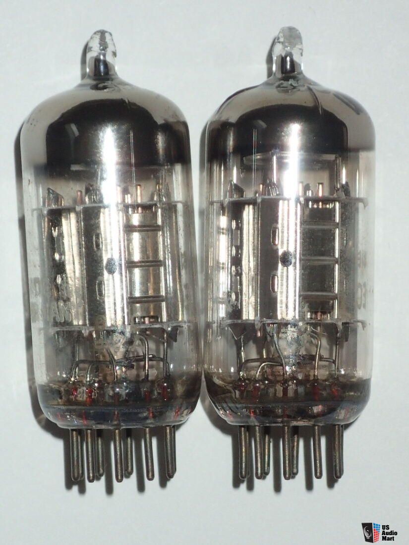 Siemens & Halske ECC82 (12AU7 equivalent) "chrome plate", Pair ...
