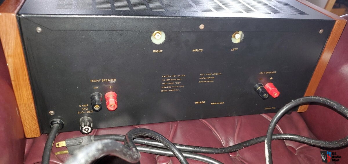 Belles 150 stereo power amplifier Photo #2649737 - US Audio Mart