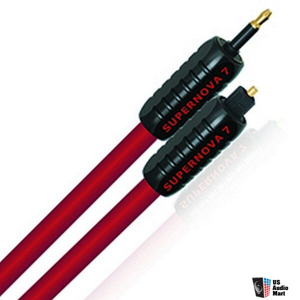 WireWorld Supernova 7 Toslink Optical Digital Audio Cable.Toslink ...