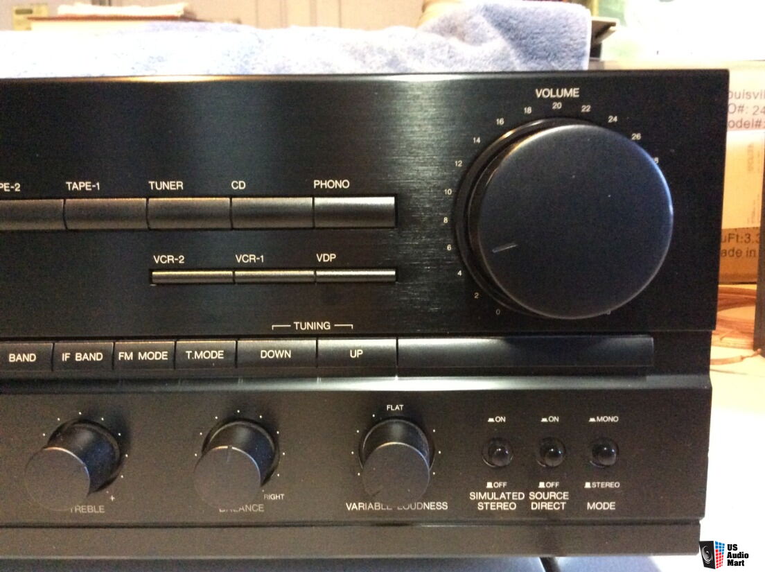 Denon DRA-1035 Stereo Receiver w/ RC-770 Remote Control and RC-615S ...