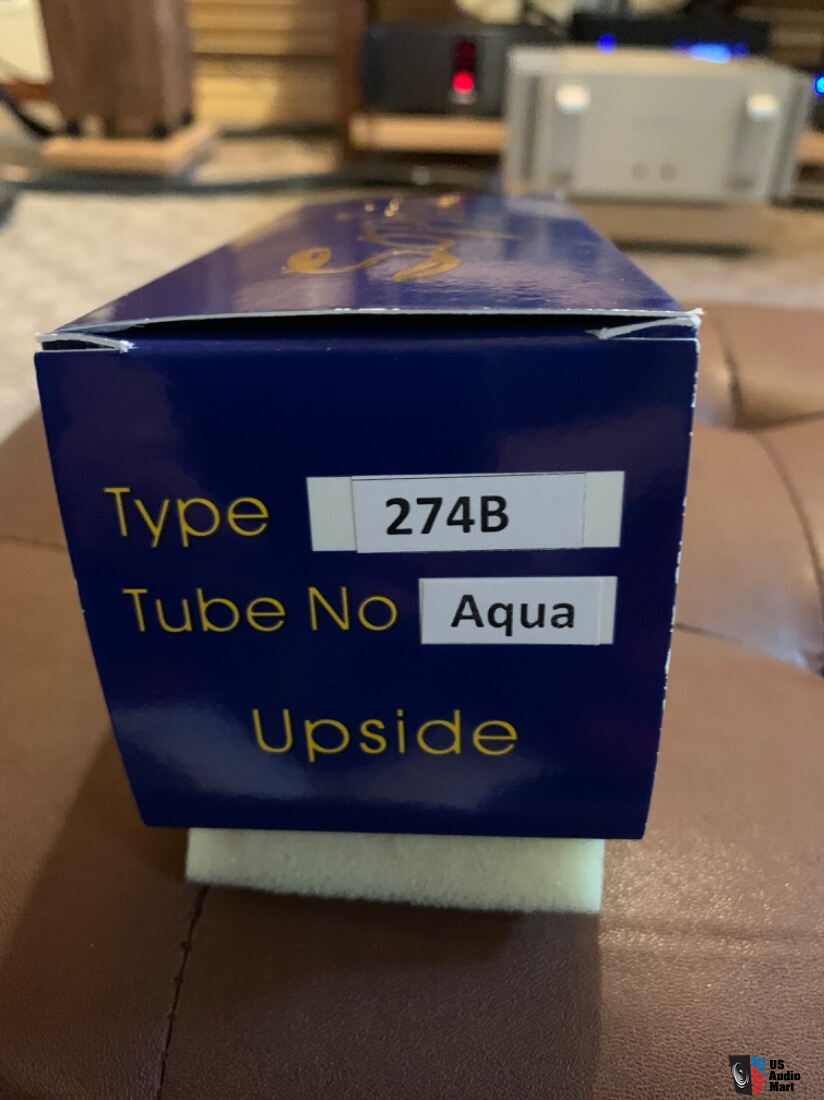 Sophia Electric Aqua Blue Glass 274B Rectifier Tube Photo #2659187 - US ...