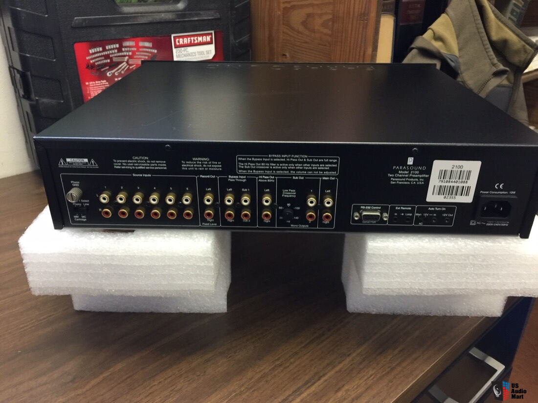 Parasound CLASSIC 2100 STEREO Preamplifier Photo #2662159 - UK Audio Mart