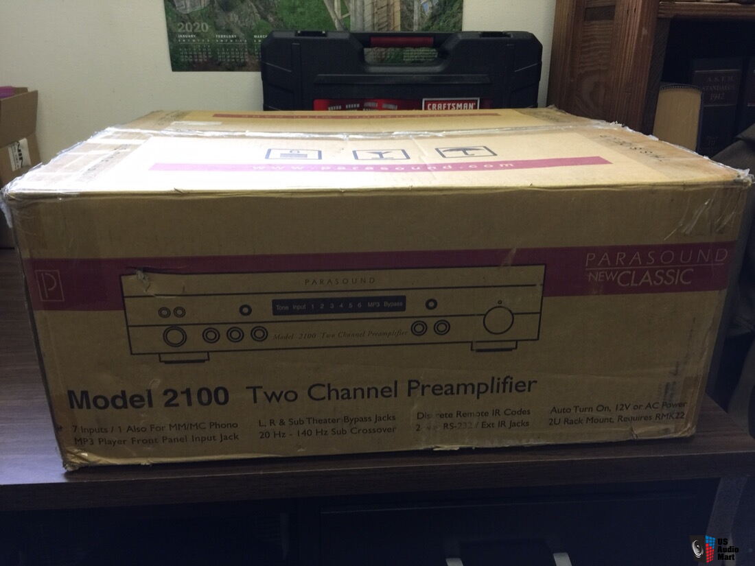 Parasound CLASSIC 2100 STEREO Preamplifier Photo #2662164 - US Audio Mart
