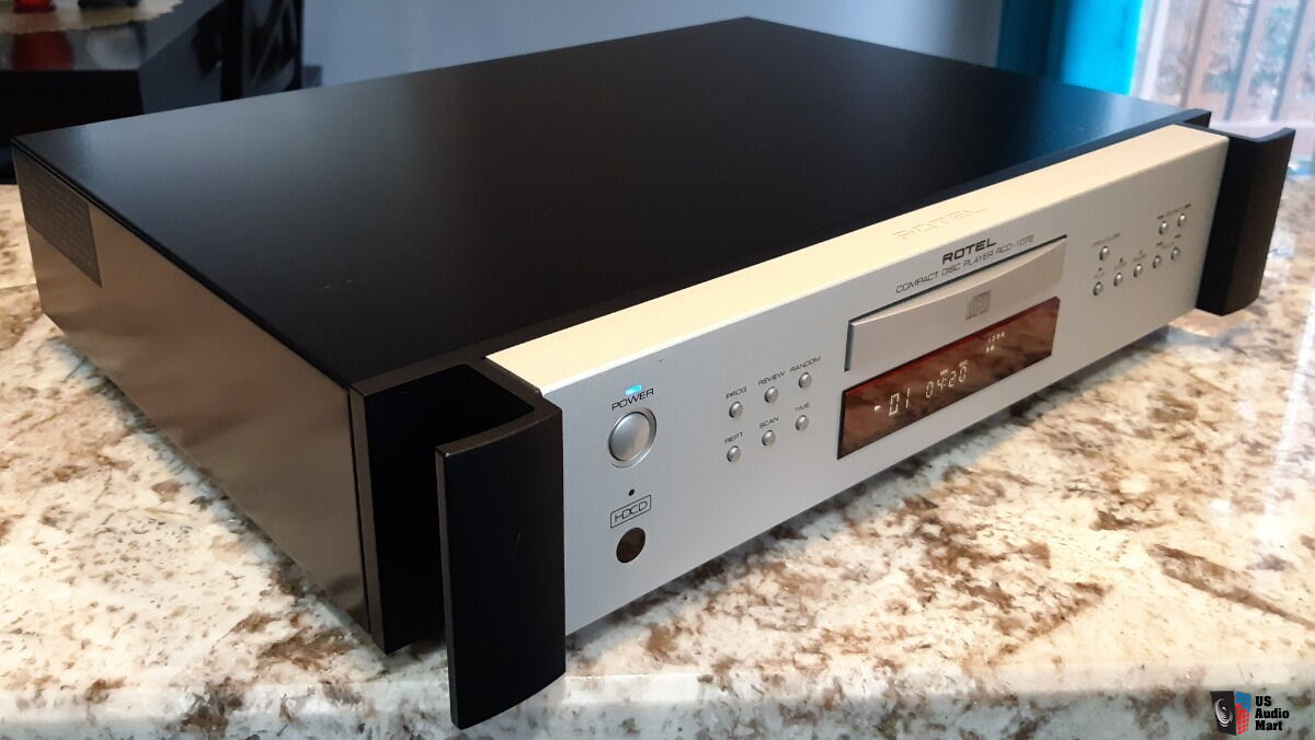 Rotel RCD 1072 CD Player in Silver with Original Remote Pending Photo ...