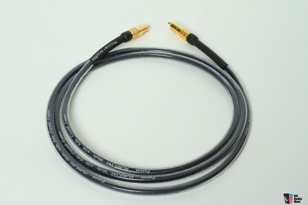 Analysis Plus Digital Crystal Cable 2.0 meters - locking single ended ...