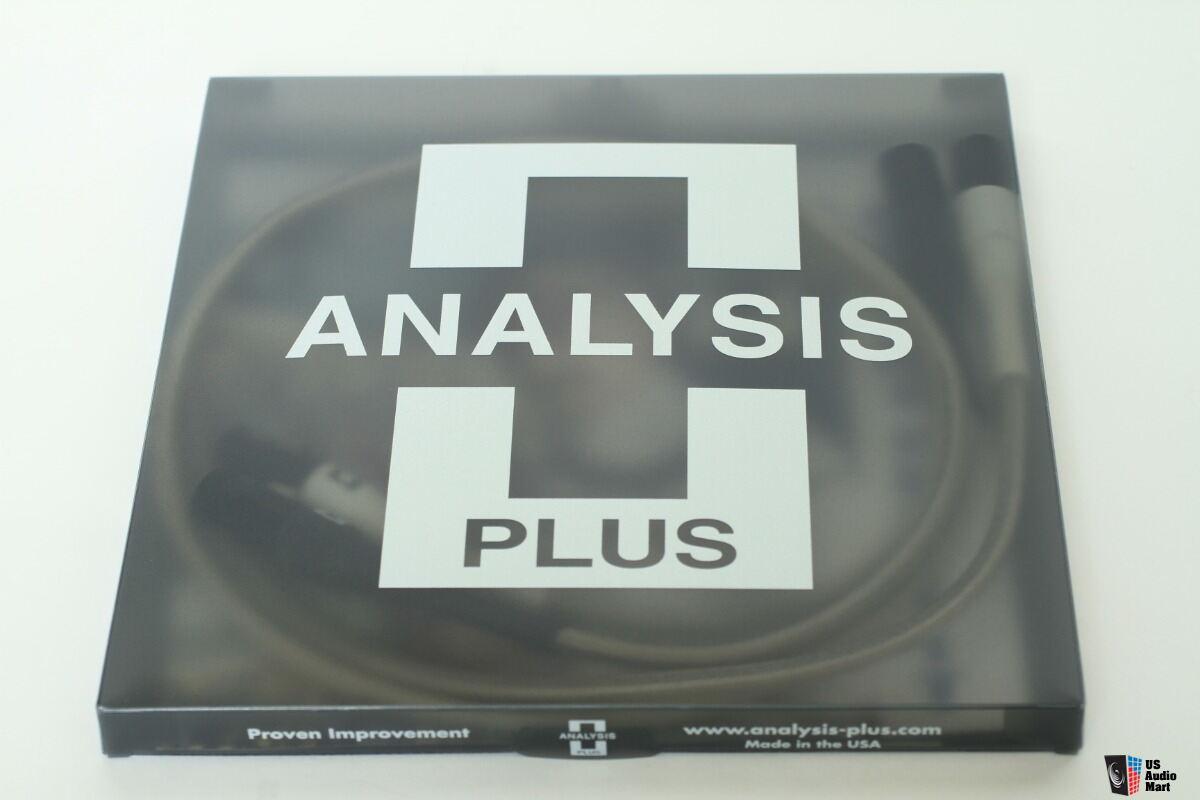 Analysis Plus Silver Oval Balanced Interconnect, 1 meter Best Offer For ...