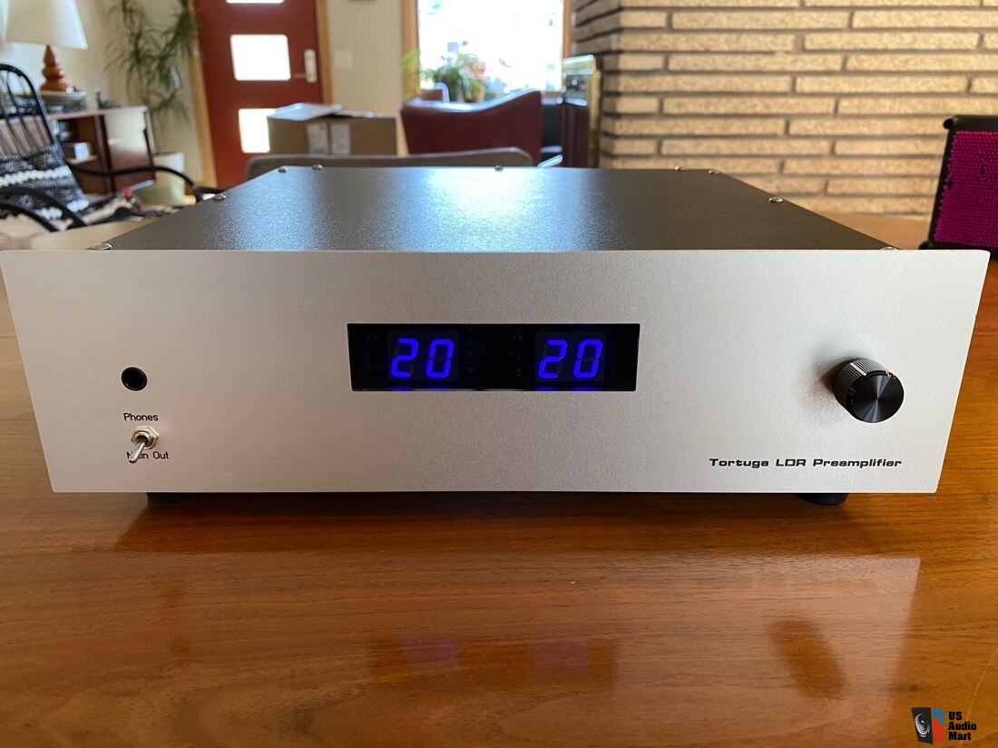 Tortuga - Pass B1 Buffer Custom LDR Preamp with Grado RA-1 headphone ...