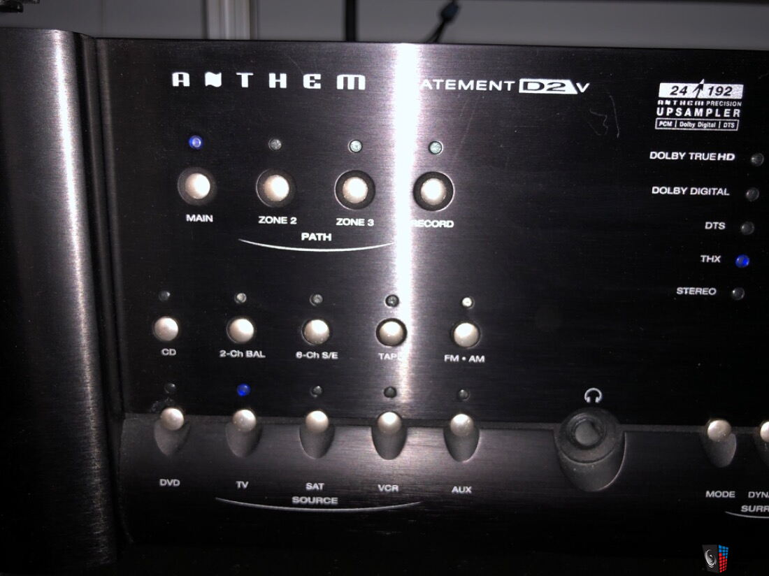 Anthem Statement D2V 3D Pre-amp/Processor Photo #2673198 - US Audio Mart