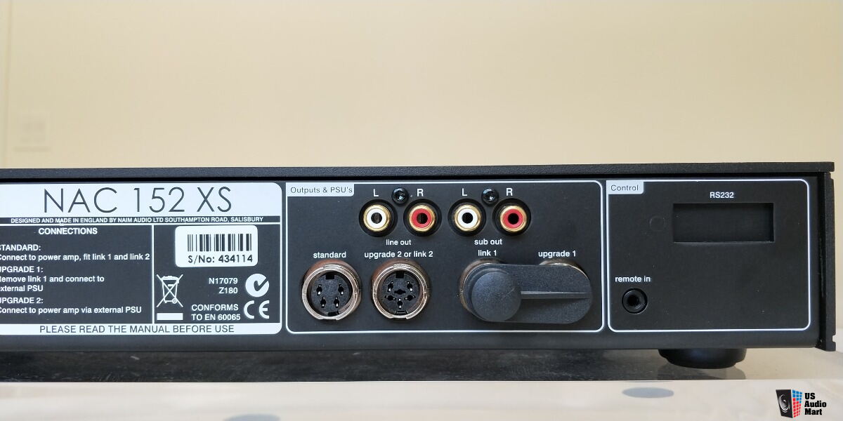 Naim Pre-amp and power amp NAC-152 XS and NAP-155 XS Photo #2672717 ...