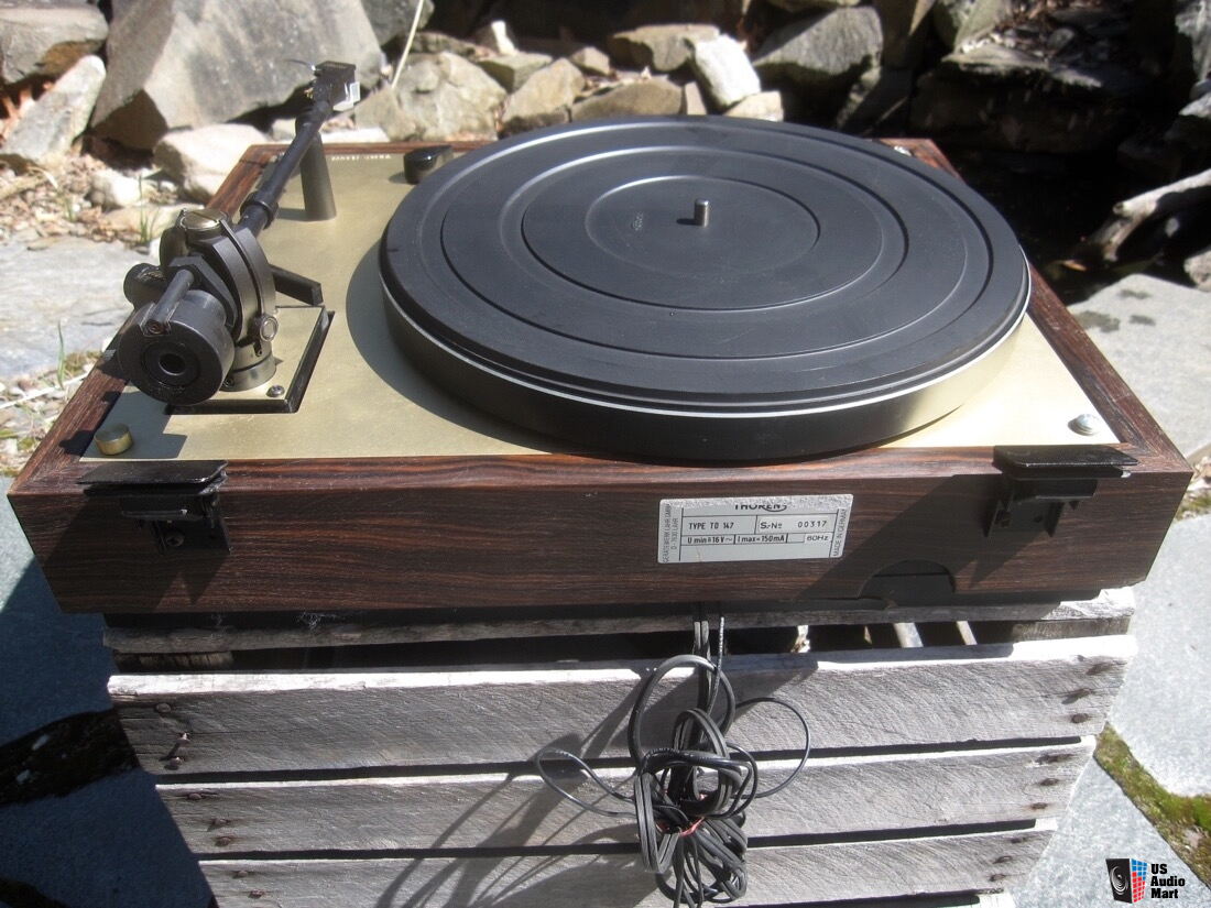 THORENS TD-147 Jubilee Turntable w/ Thorens TP-16 III tonearm SALE ...